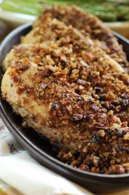 Pecan Crusted Chicken | The Adventure Bite