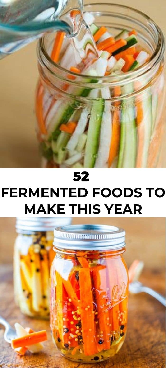 List & Recipes of 52 Fermented Foods | The Adventure Bite