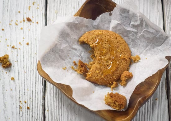 Mini Chewy Honey Cookies | The Adventure Bite