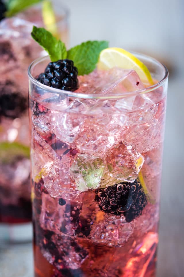 Blackberry Mint Mojito | The Adventure Bite
