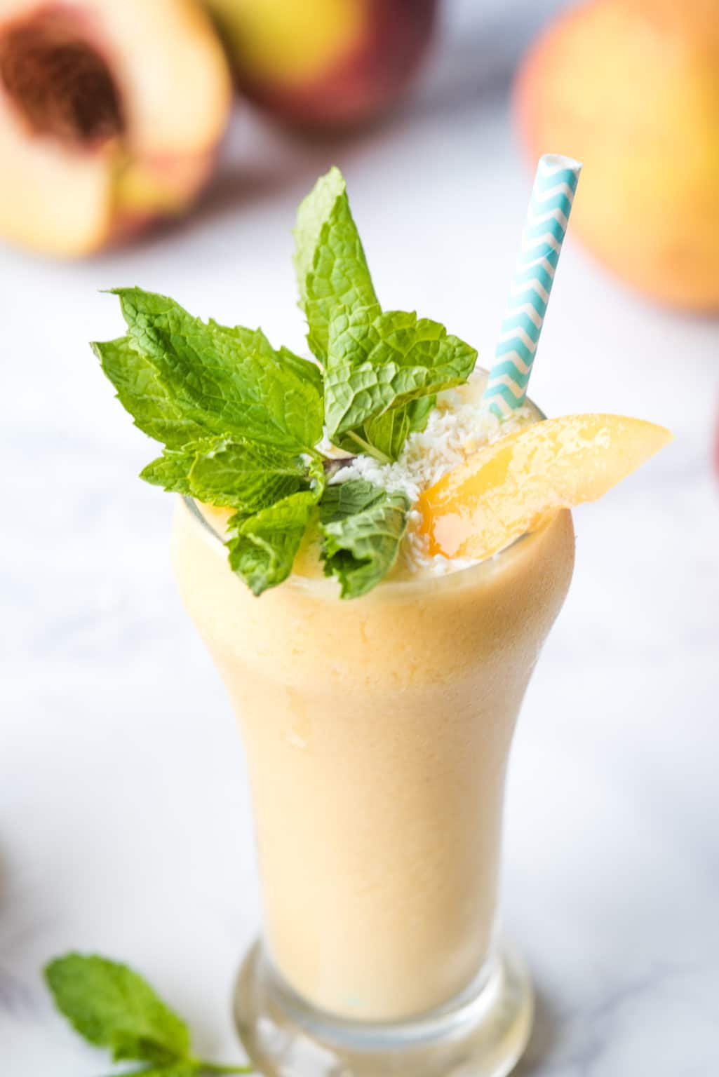 Peach Smoothie | The Adventure Bite