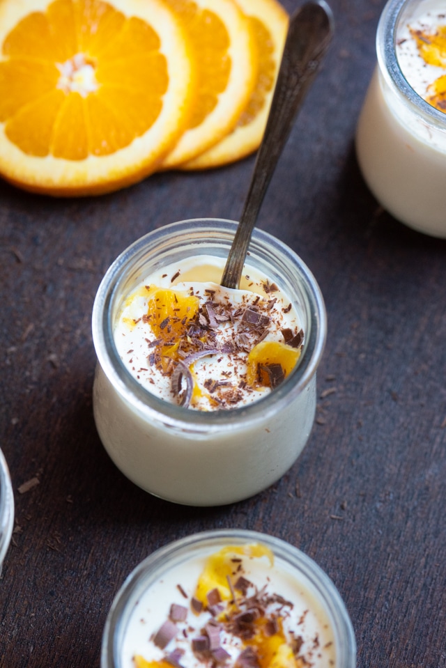 Orange and Chocolate Posset Recipe | The Adventure Bite