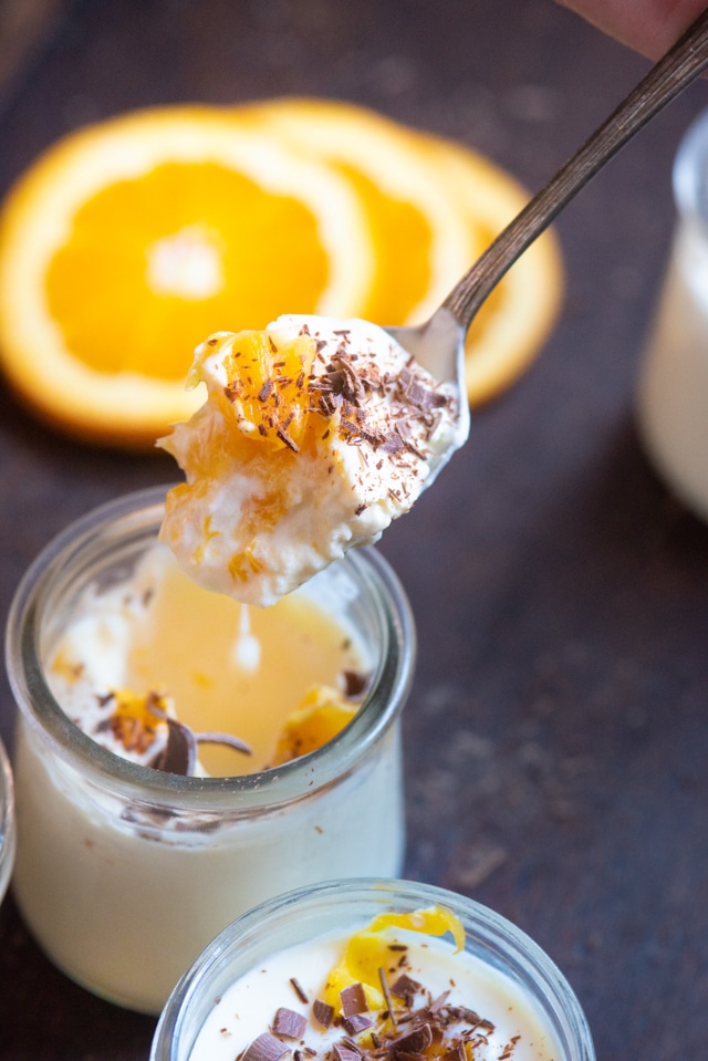 Orange and Chocolate Posset Recipe | The Adventure Bite