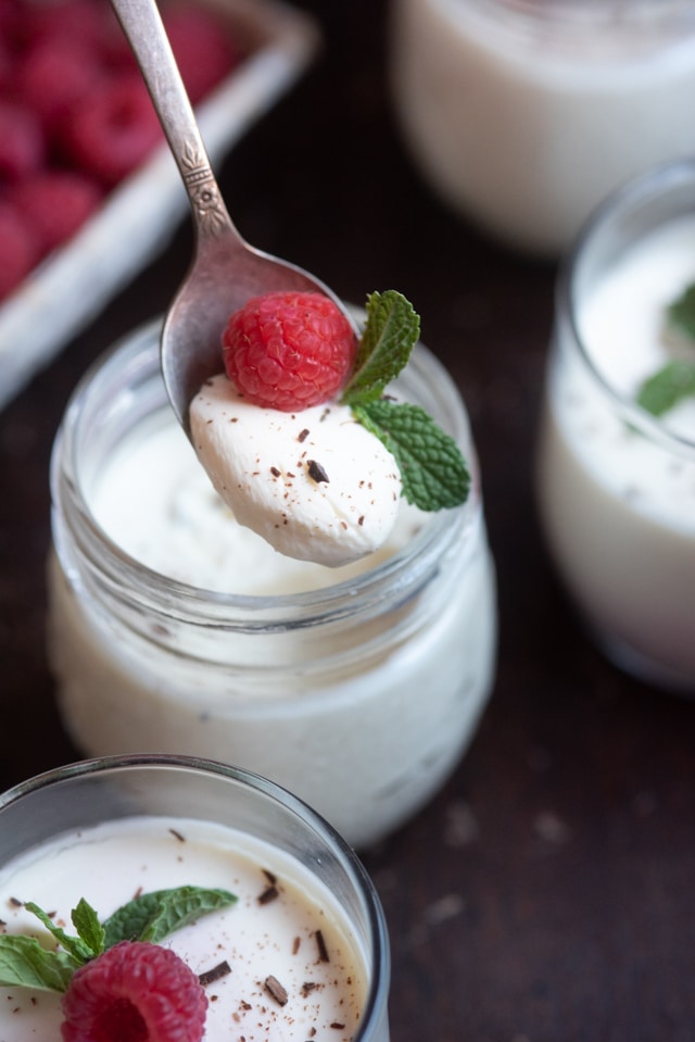 Raspberry Swirl Posset Recipe | The Adventure Bite