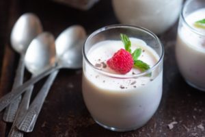 Raspberry Swirl Posset Recipe | The Adventure Bite