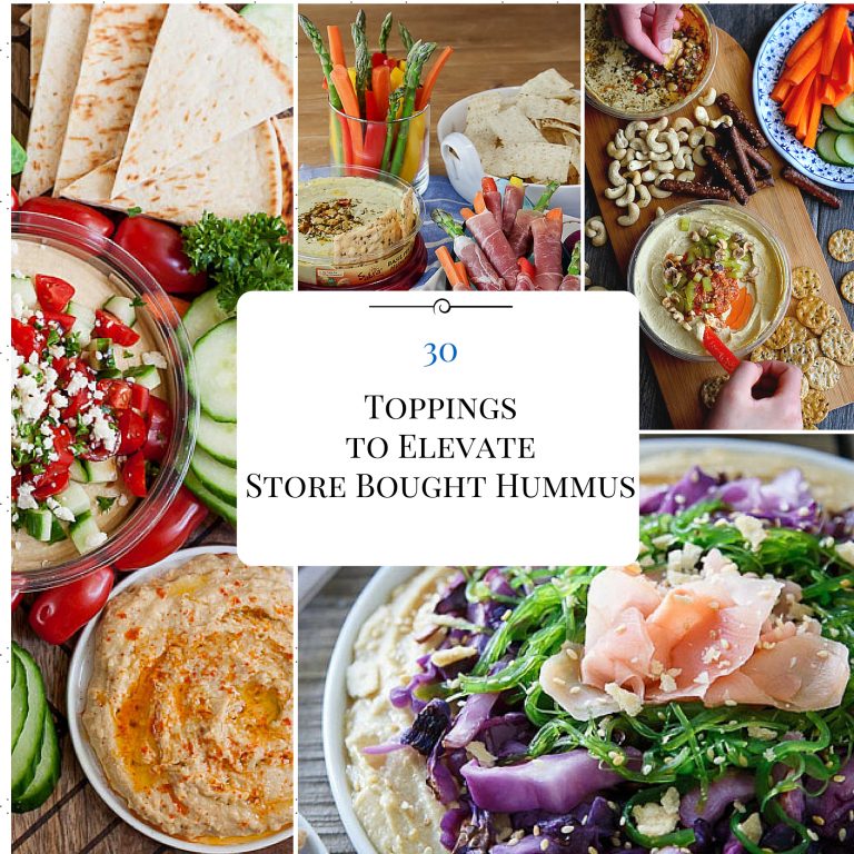 30 Topping Ideas For Hummus Appetizers | The Adventure Bite
