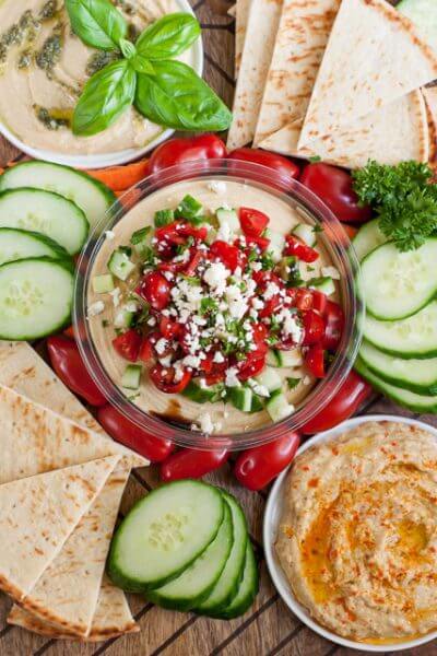 30 Topping Ideas For Hummus Appetizers | The Adventure Bite
