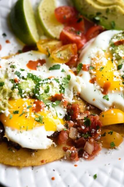 Tacos Rancheros (Huevos Rancheros Tacos) - The Adventure Bite